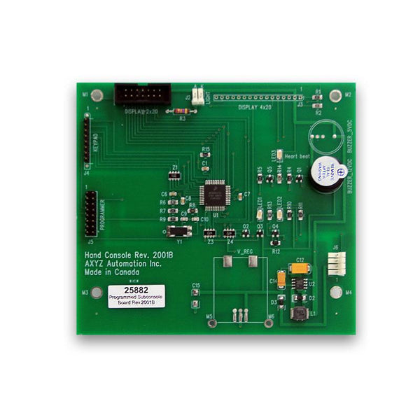 AXYZ - 25882 Programmed Subconsole Board Rev 2001B - CNCShop Europe
